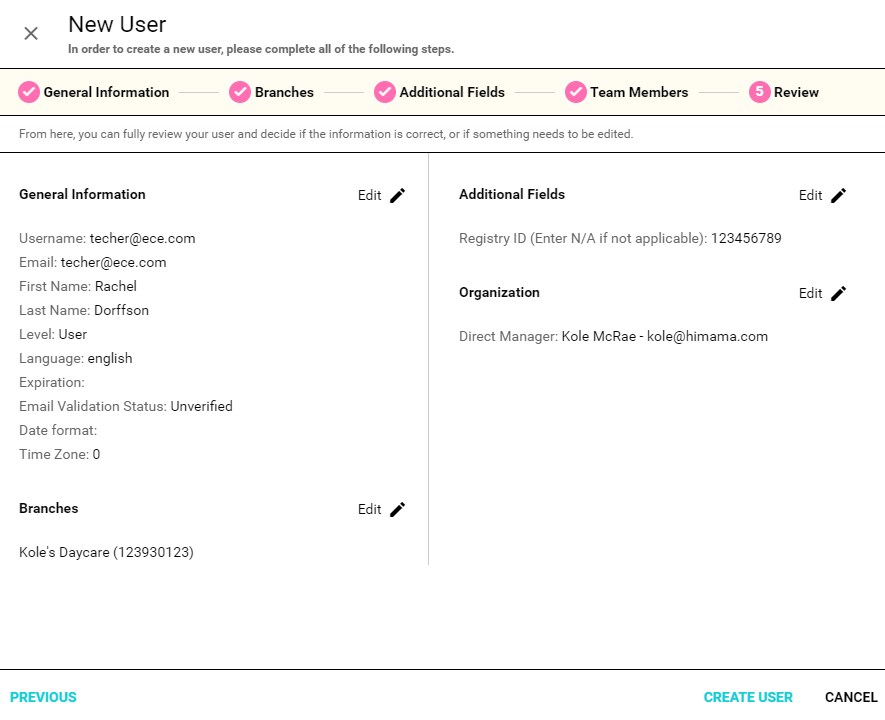 How to Add a User in HiMama Academy