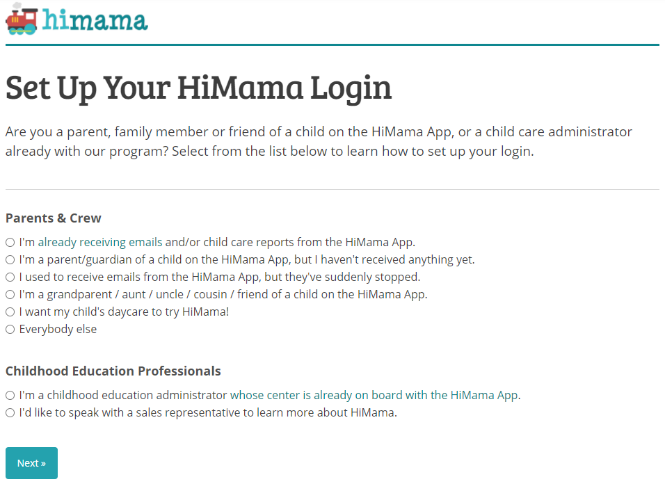 How to Request a HiMama Invitation – Parent