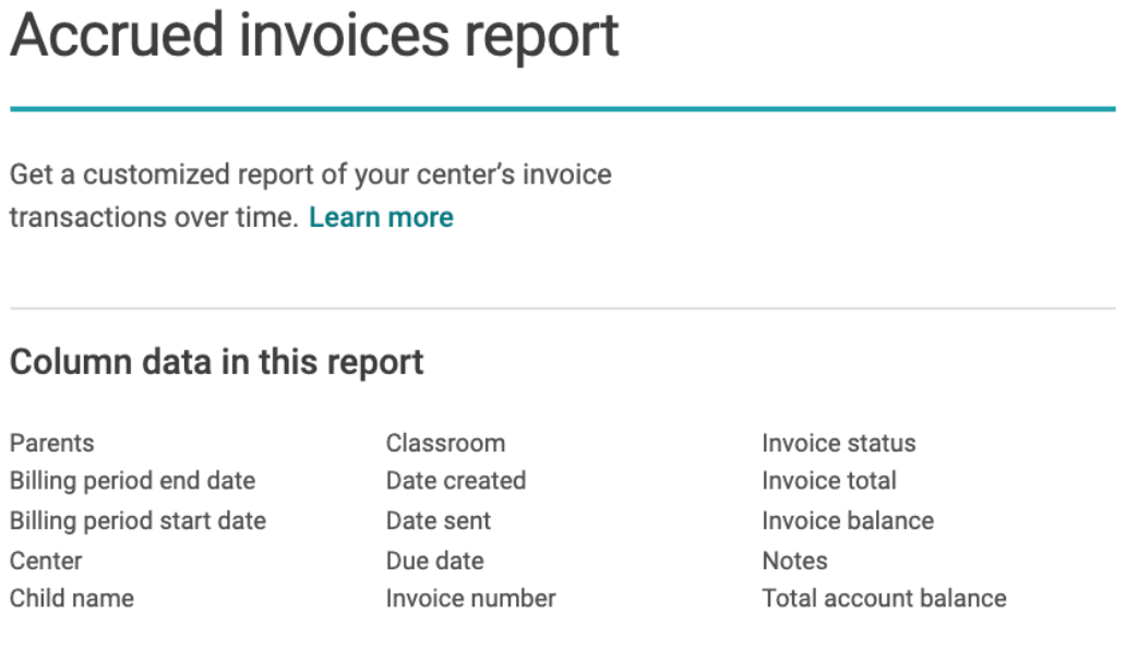 How to Pull an Accrued Invoice Report – Director