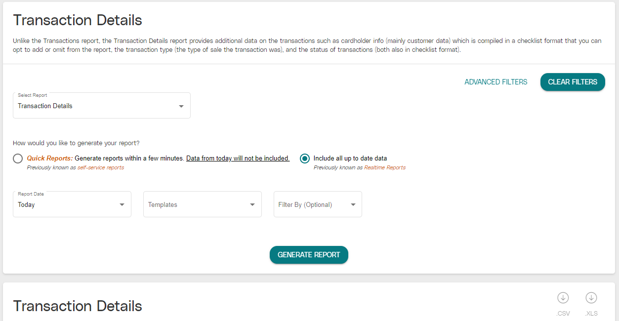 How to Generate Reports – HiMama Payments
