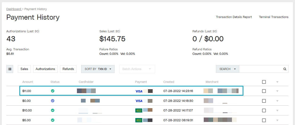 How to View Payment History – HiMama Payments